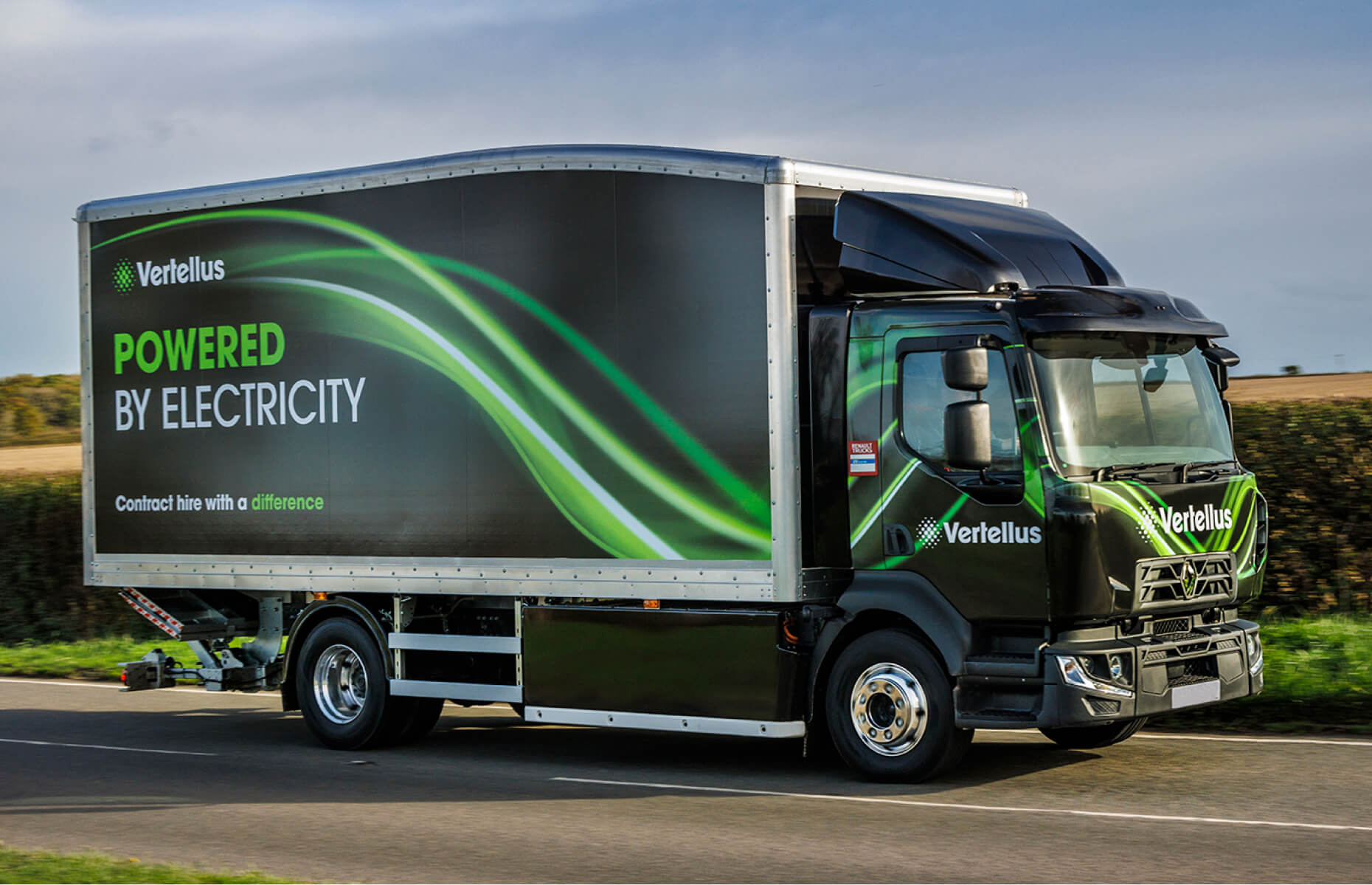 Commercial Electric Vehicle Hire - Van & Lorry - Vertellus